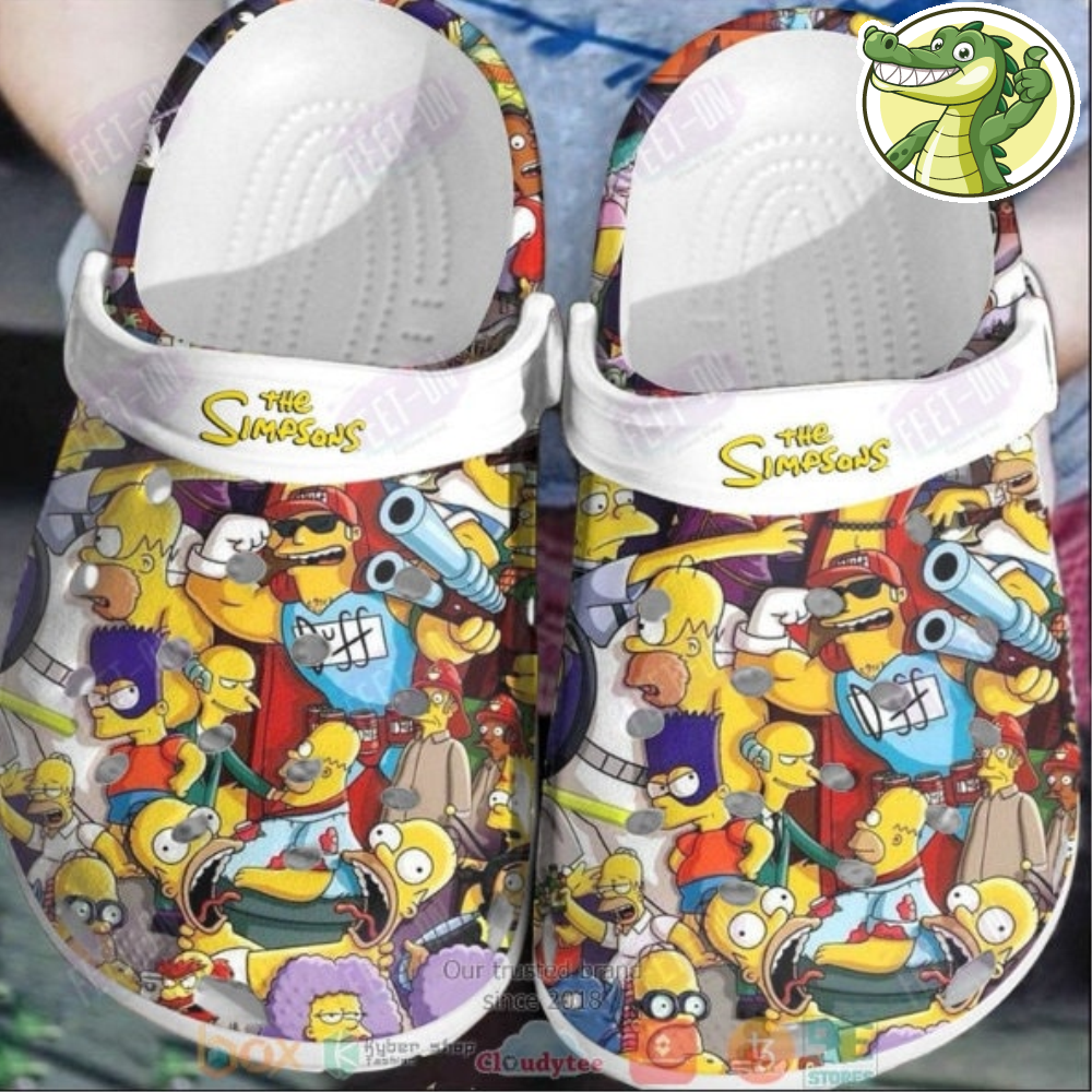 Customized Name The Simpsons TV Series Crocs, Crocs Clog Cus | Inspire ...