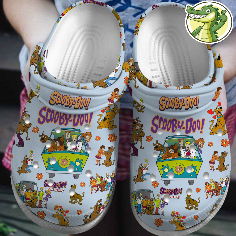 Customized Scooby Doo Sandals Crocs, Crocs Clog Custom | Inspire Uplift