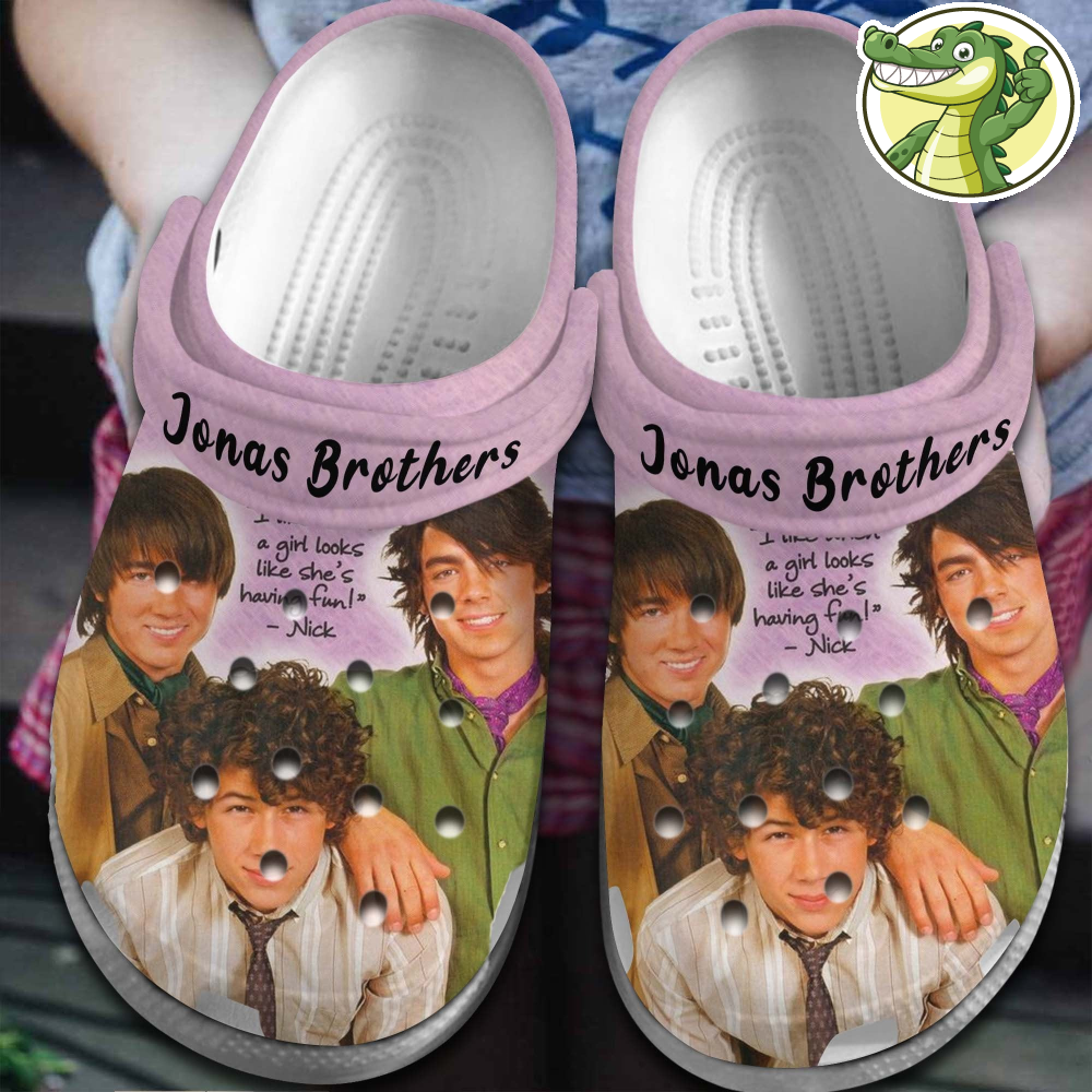 Jonas Brothers Crocs Custom, Crocs Clog Custom | Inspire Uplift