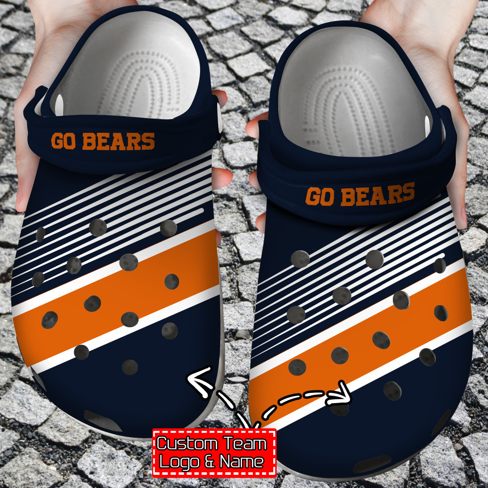 Personalized Name Logo Football Team Theme Song Crocs Clog S | Inspire ...