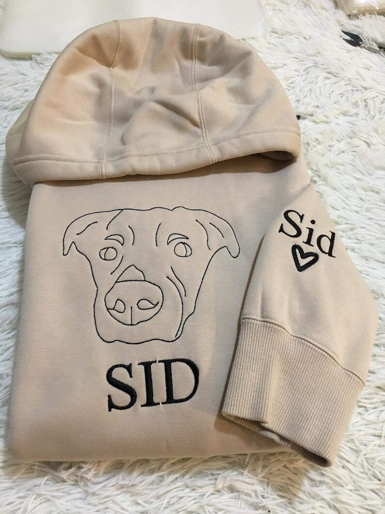 Custom Embroidered Dog Sweatshirts, Hoodies | Inspire Uplift