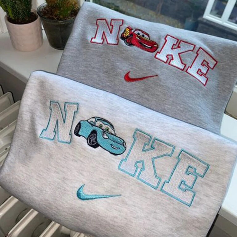 Nike Couple Pixar Cars Lightning McQueen And Sally Embroider - Inspire ...