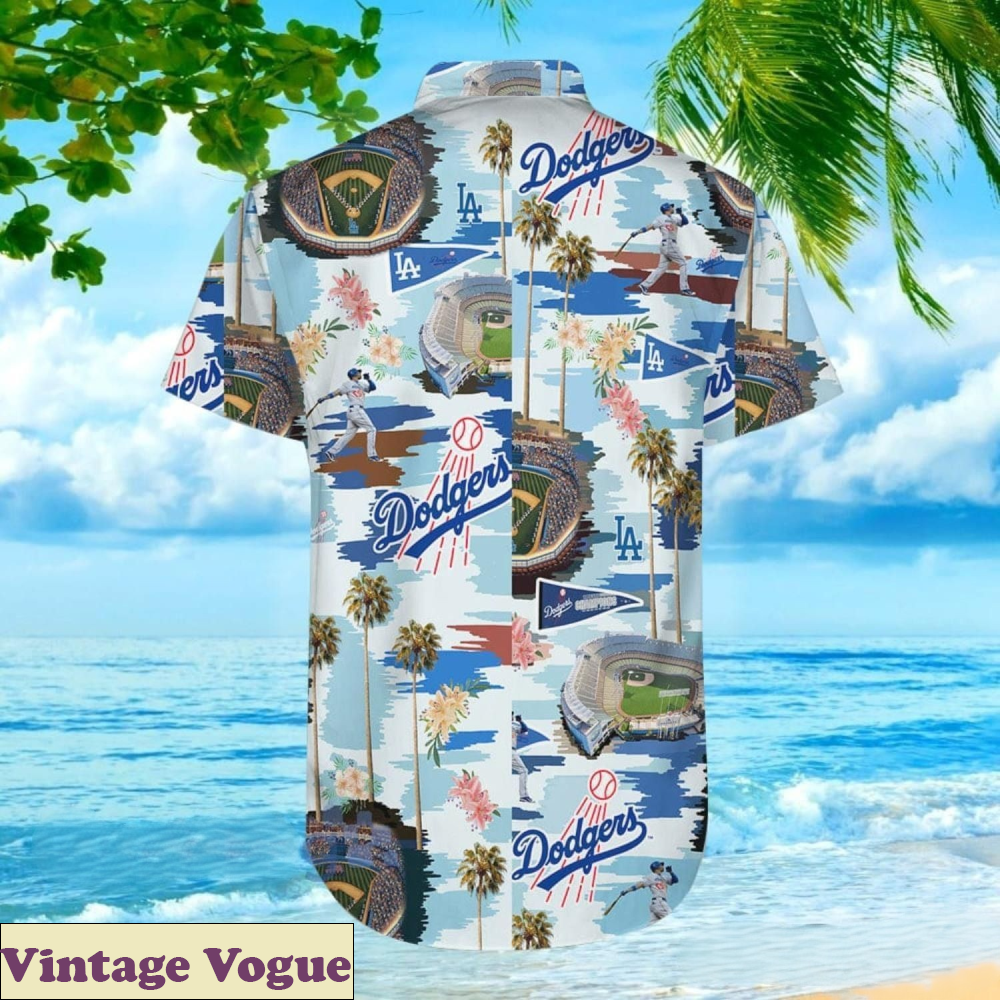LA Dodgers Stadium Aloha Shirt For Men And Women, LA Dodgers | Inspire ...