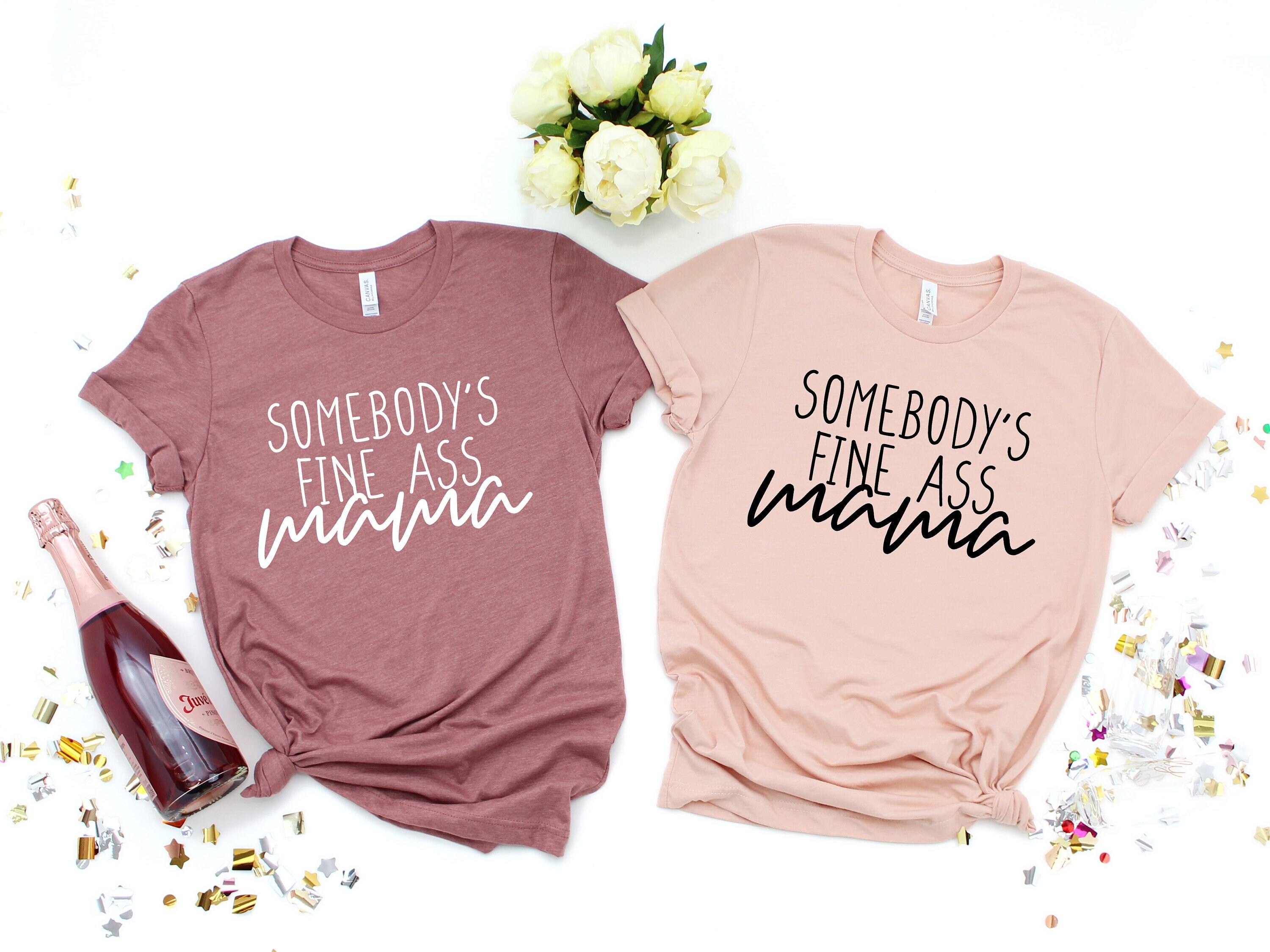 Somebodys Fine Ass Mama Shirt, Mama Shirt, Hot Momma Shirt | Inspire Uplift
