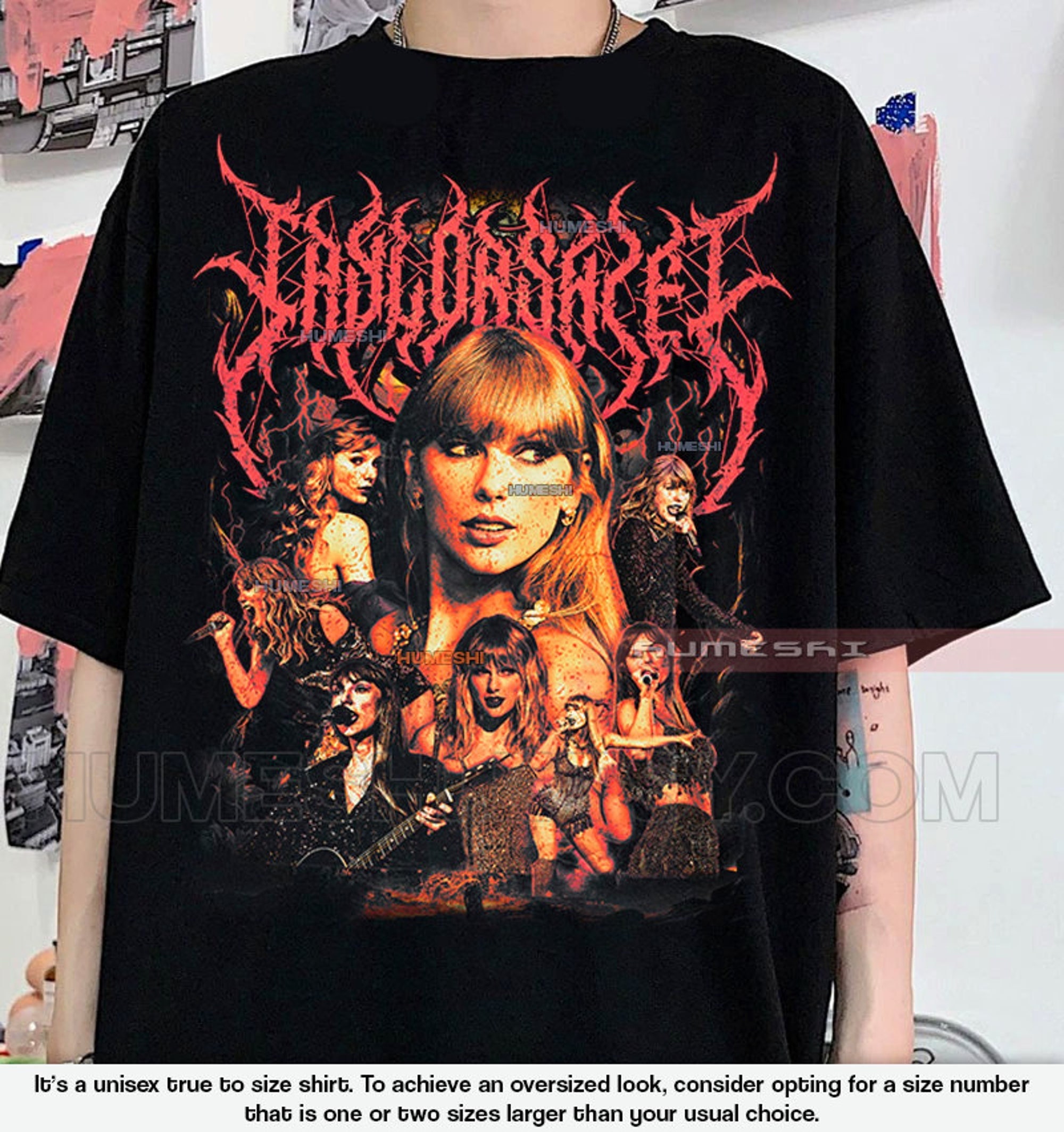 Heavy Metal Aesthetic Swiftie Shirt, Eras Tour Heavy Metal, | Inspire ...