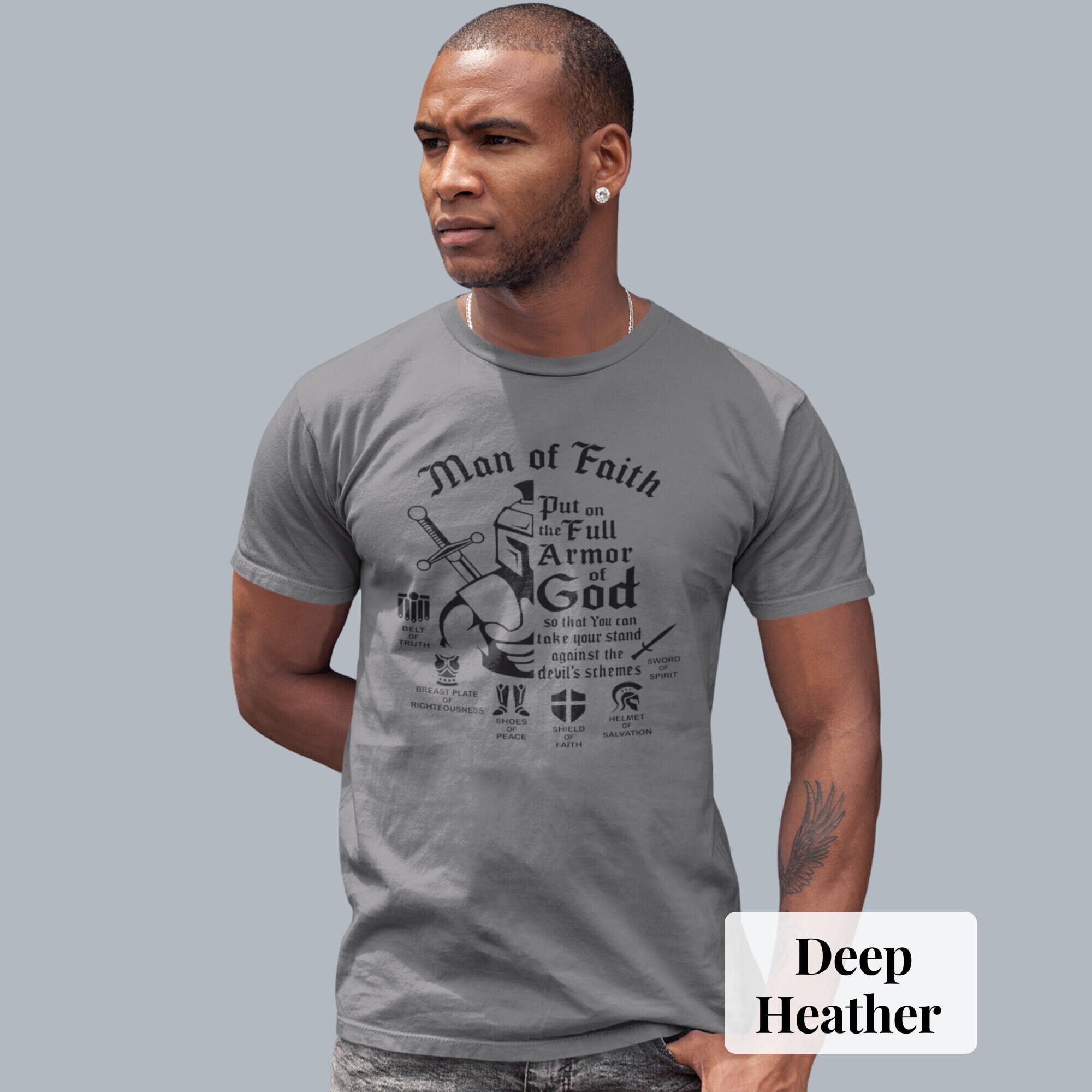 Armor Of God Shirt, Christian Gift For Man, Religious Shirts | Inspire ...