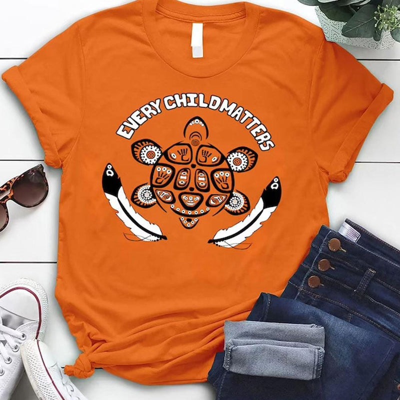 Every Child Matters Shirt, Turtle Orange Shirt Day Canada In | Inspire ...