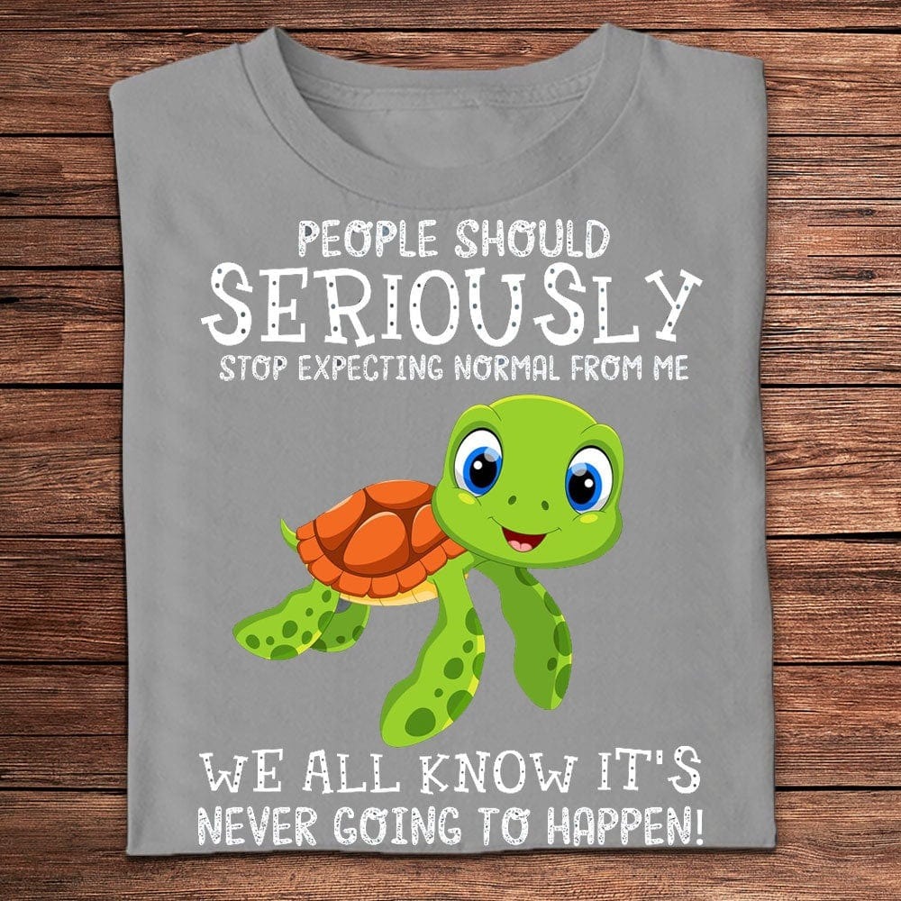 People Should Seriously Stop Expecting Normal From Me Turtle | Inspire ...