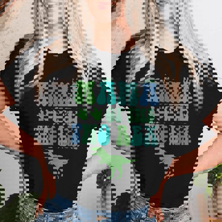 Mama Of The Two Rex Birthday Boy T-Rex Dinosaur Mommy Mom Wo | Inspire ...