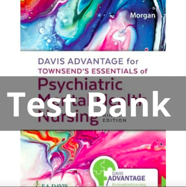 Latest 2023 Davis Advantage for Townsend's Essentials of Psy | Inspire ...