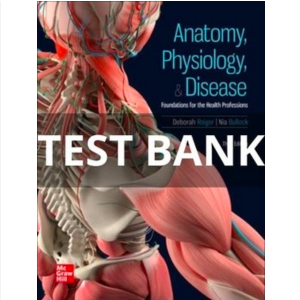 Test Bank For Anatomy, Physiology, & Disease: Foundations fo | Inspire ...