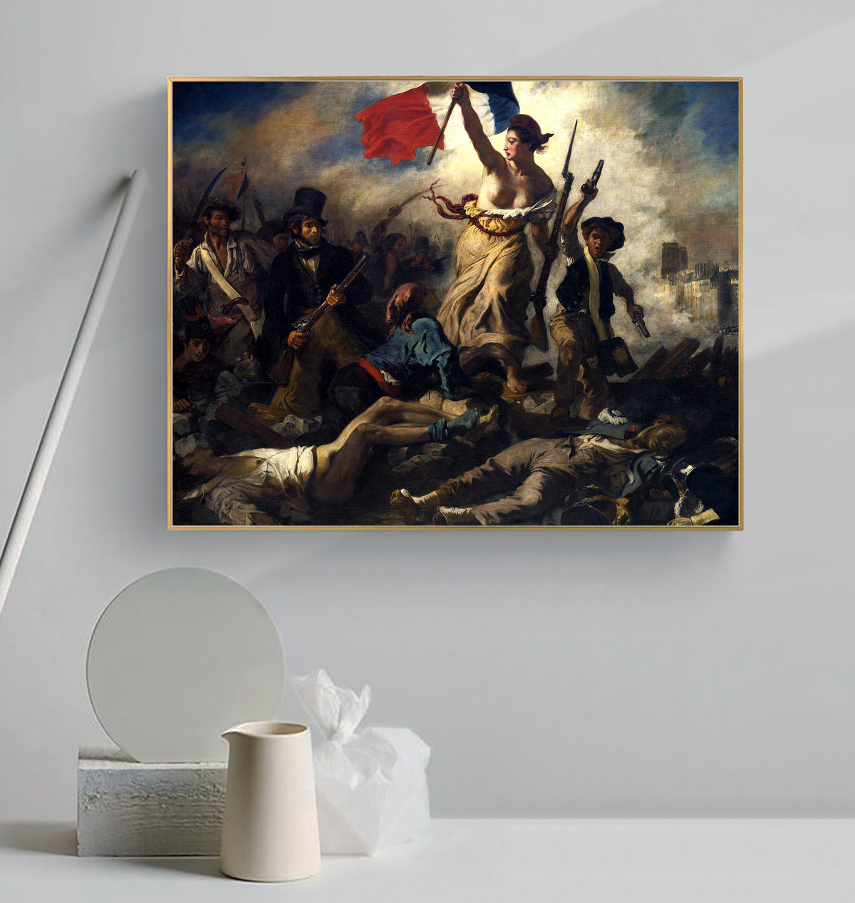 Liberty Leading the People by Eugene Delacroix | Inspire Uplift