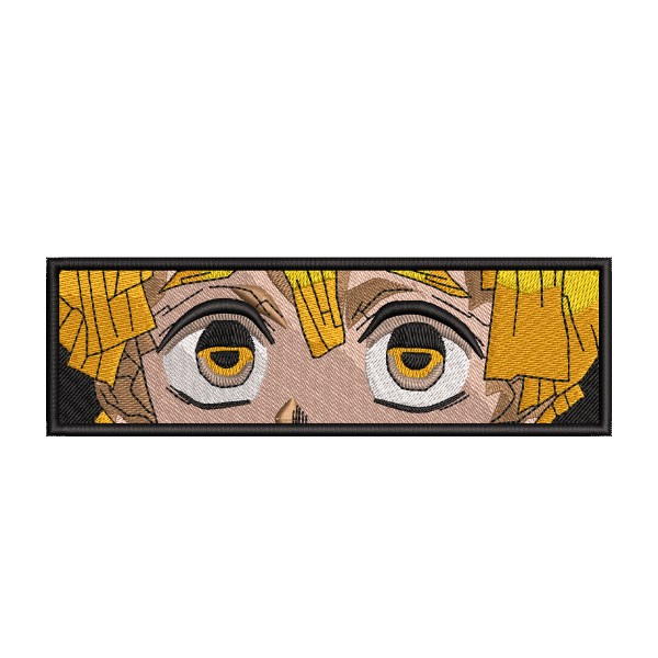 Zenitsu Box Eyes Embroidery Design Download File | Inspire Uplift