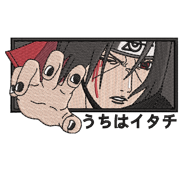 Itachi Embroidery Designs File Anime Naruto Embroidery Desig | Inspire ...