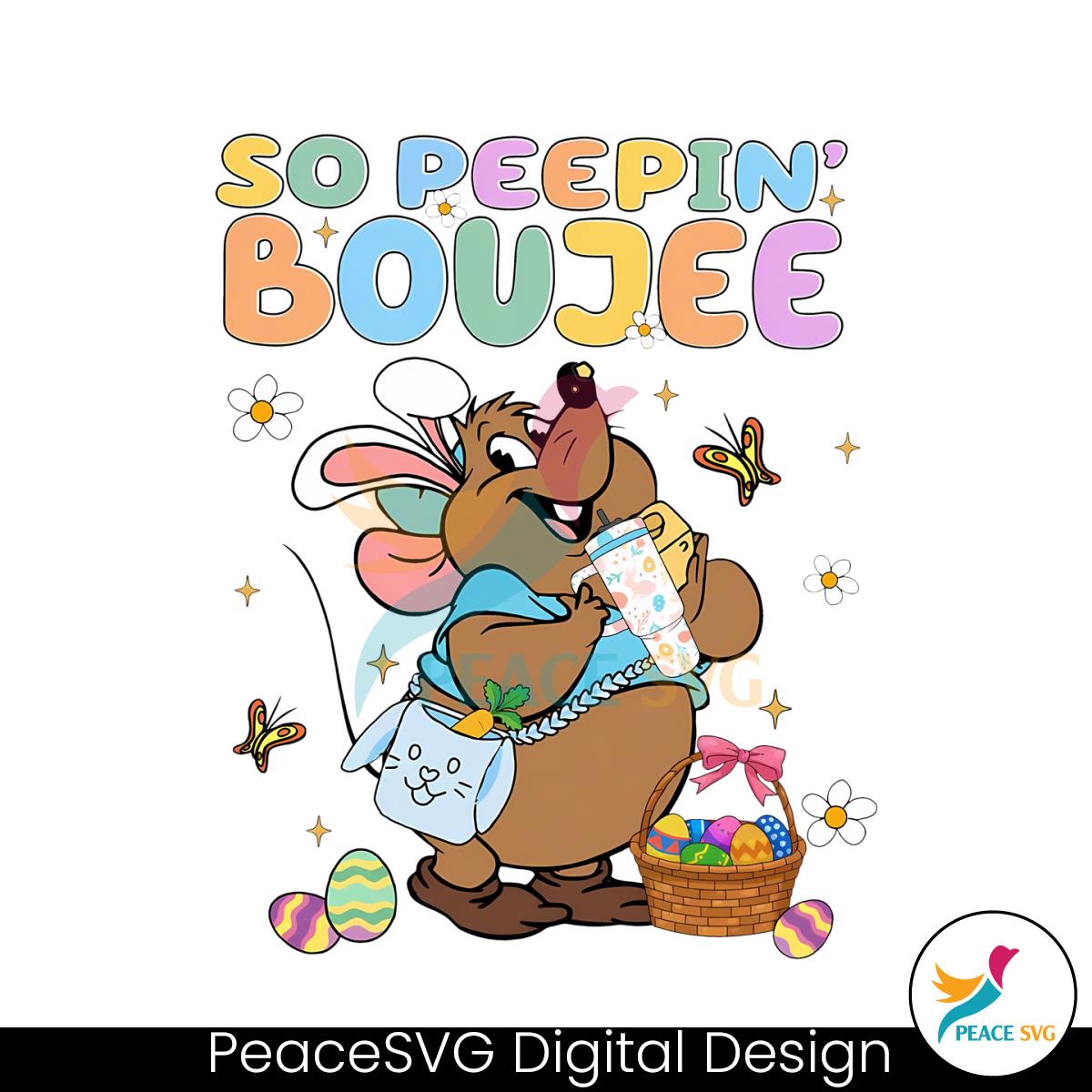 Gus Gus Easter So Peepin Boujee PNG - Inspire Uplift