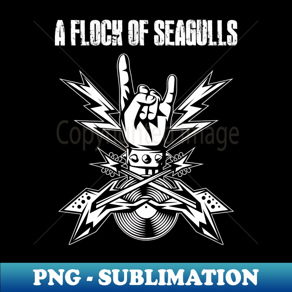 FLOCK SEAGULLS BAND - Creative Sublimation PNG Download - En | Inspire ...