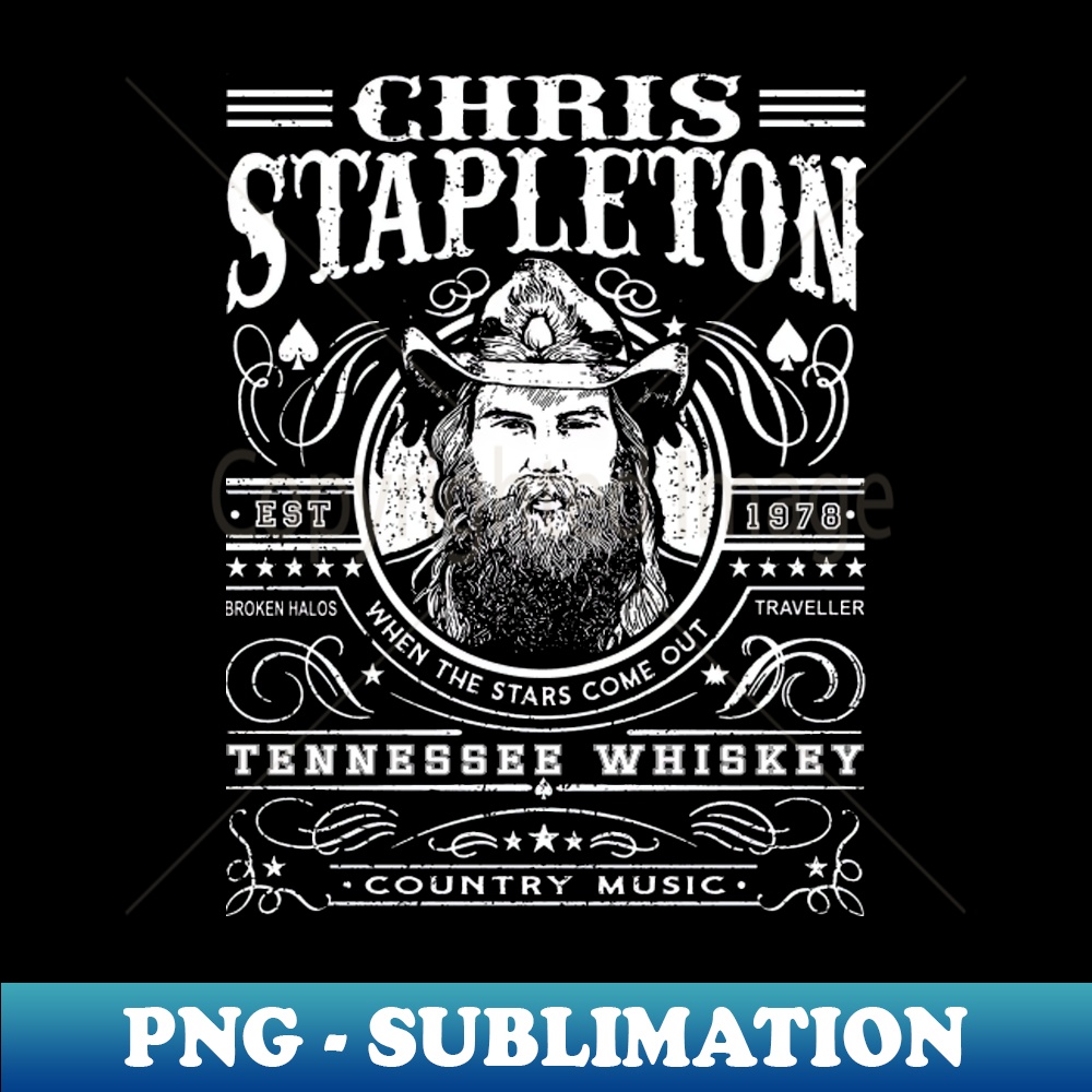 Chris Beard Stapleton - Vintage Sublimation PNG Download - S | Inspire ...