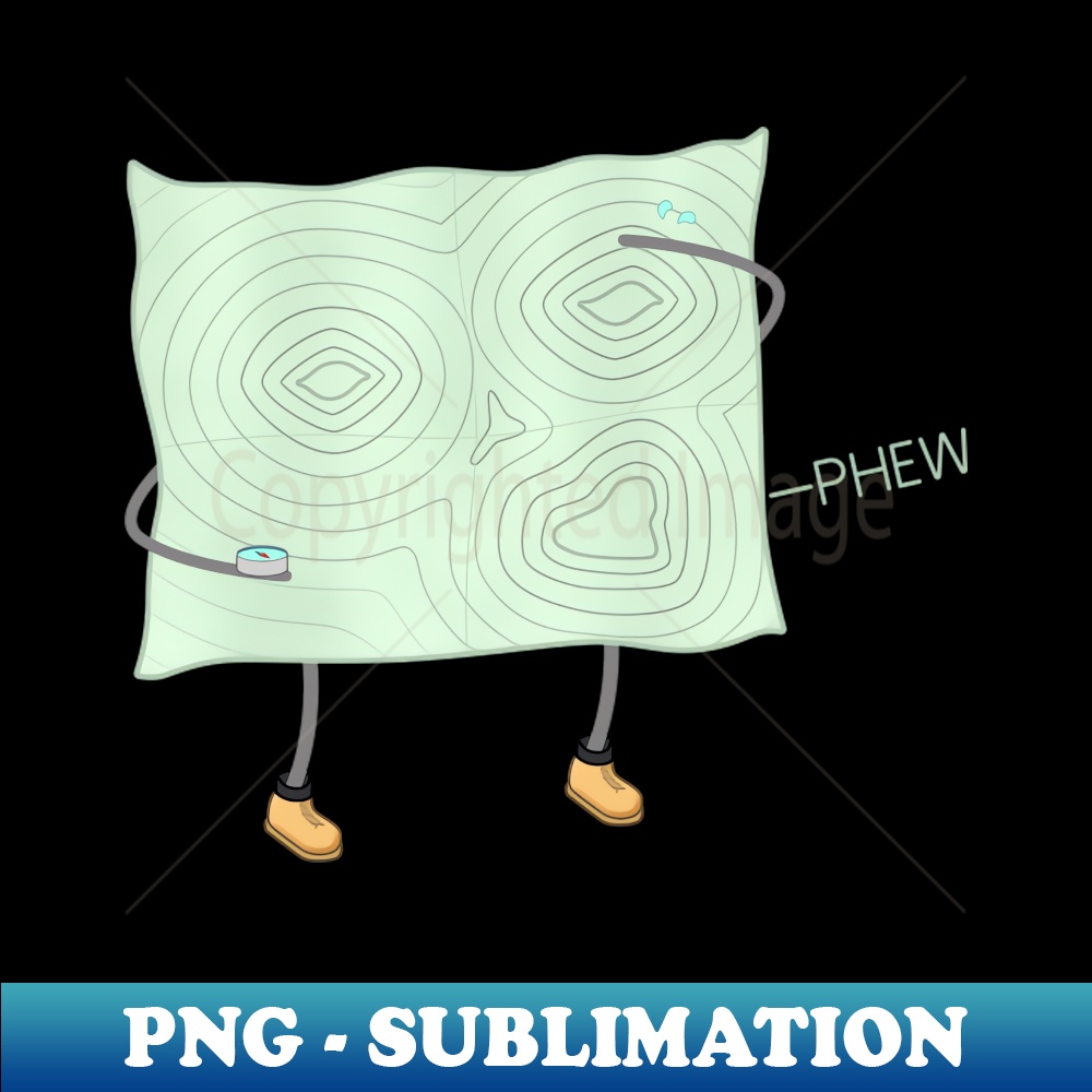 Relief Map - Premium Sublimation Digital Download - Perfect | Inspire ...