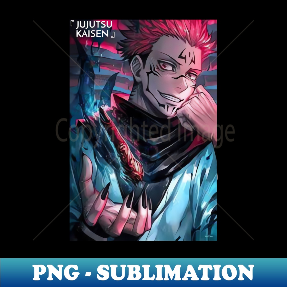 SUKUNA - PNG Transparent Sublimation Design - Perfect for Su | Inspire ...