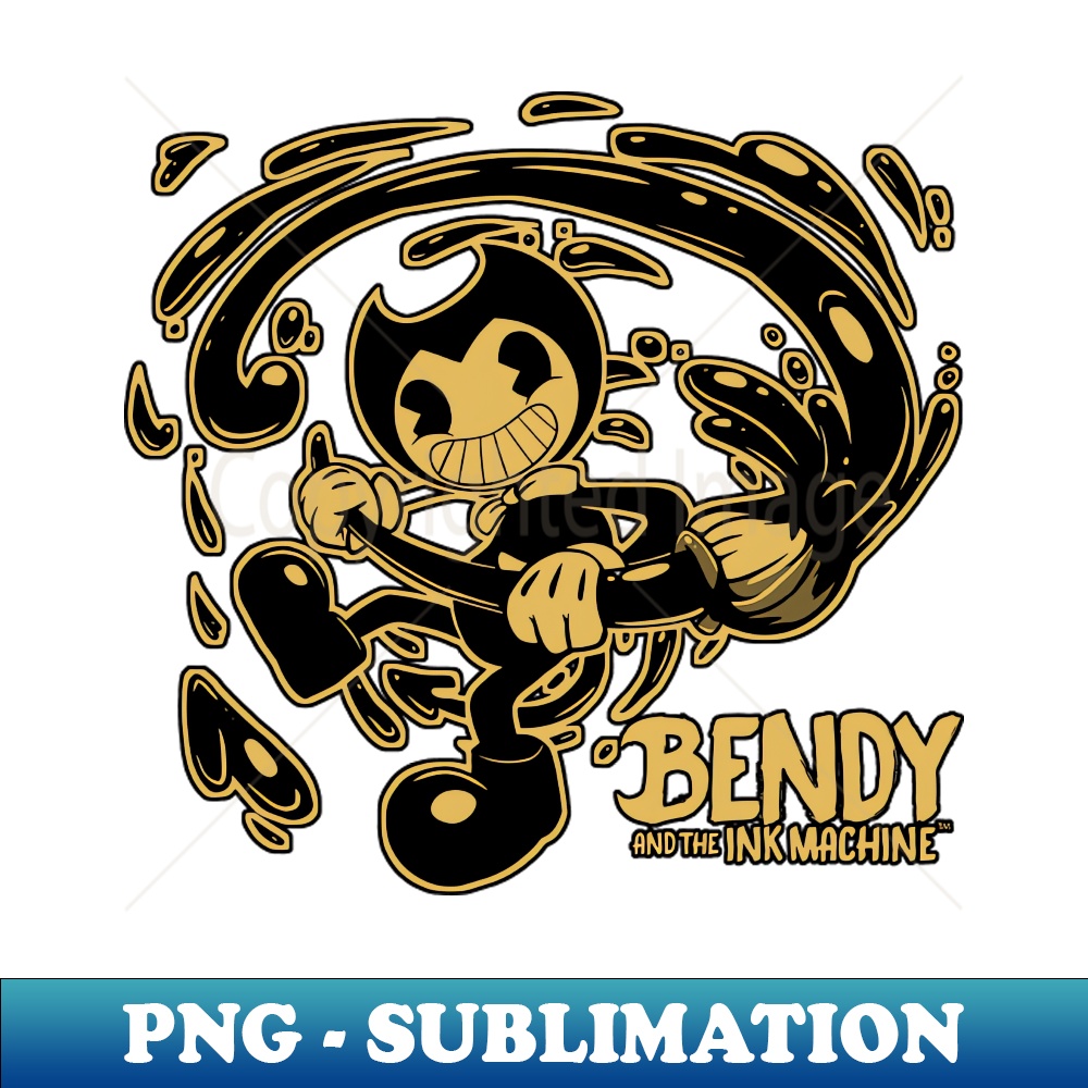 Bendy and The Ink Machine - Instant PNG Sublimation Download | Inspire ...