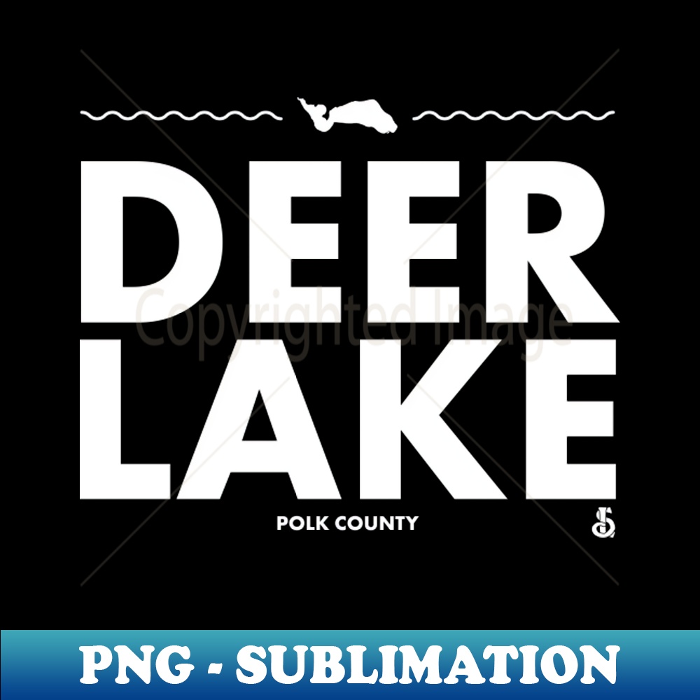 Polk County Wisconsin - Deer Lake - PNG Transparent Sublimat - Inspire ...