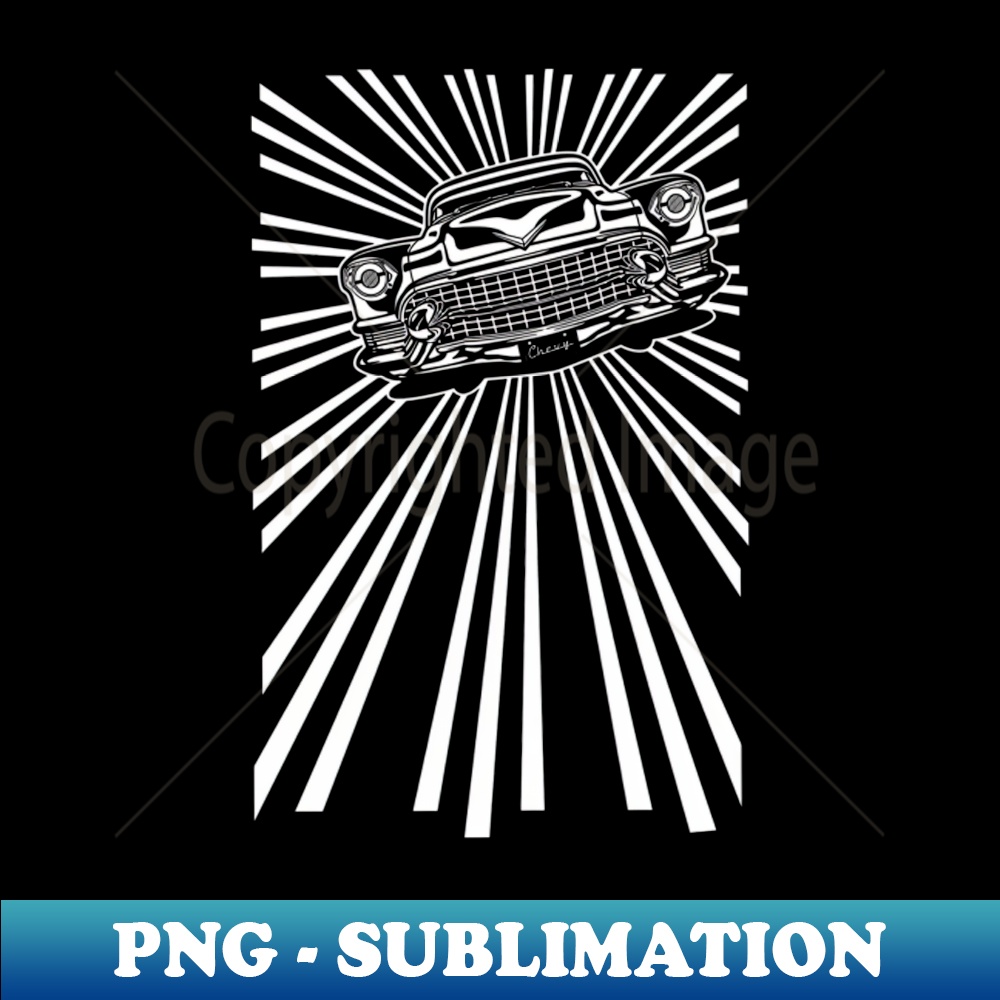 Chevy vintage car - Exclusive Sublimation Digital File - Bri | Inspire ...