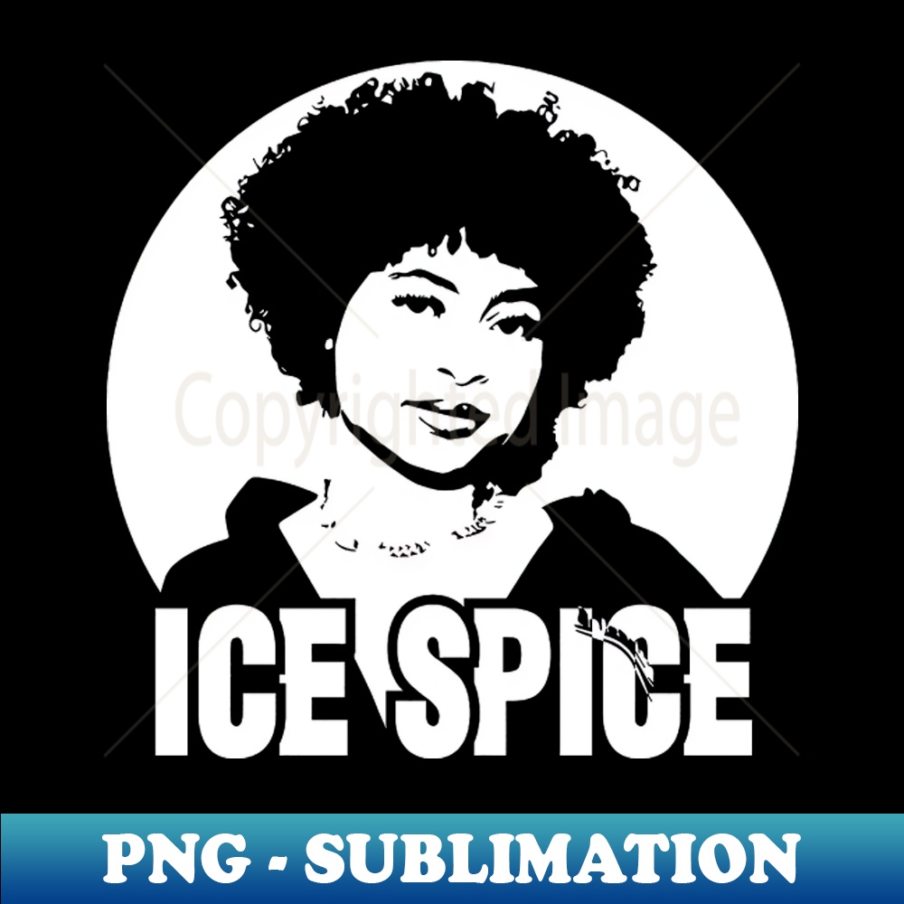 Ice Spice black white - Exclusive PNG Sublimation Download - | Inspire ...