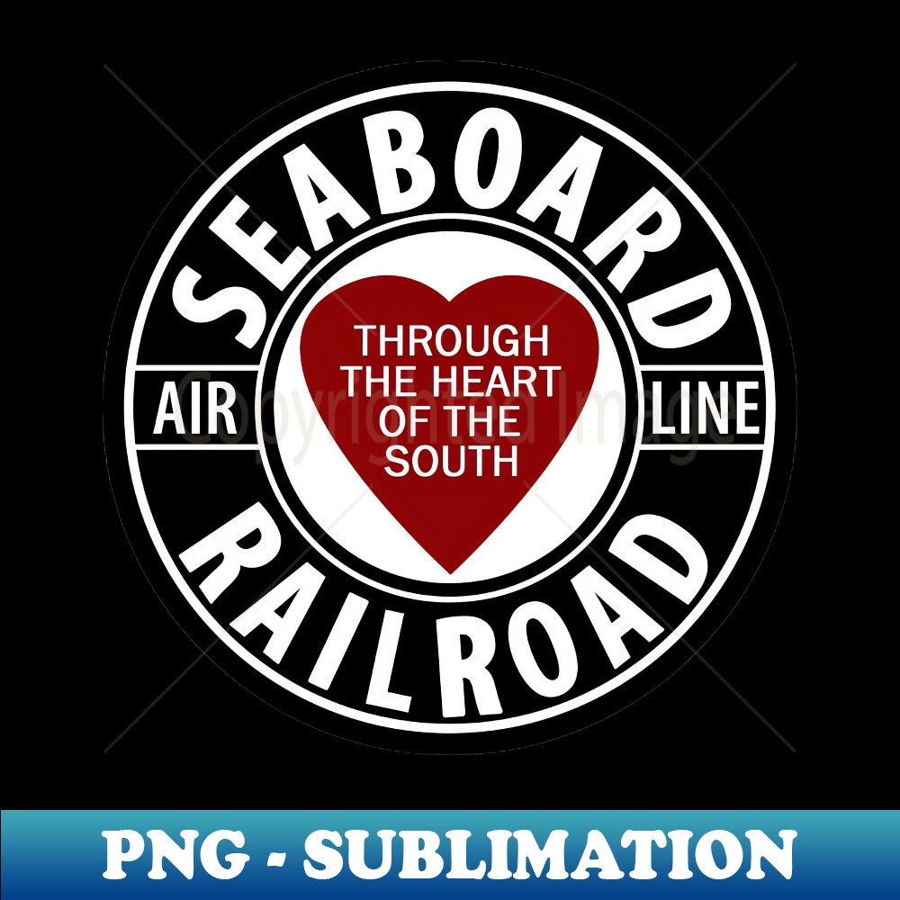 Seaboard Air Line Railroad - PNG Transparent Sublimation Des - Inspire ...