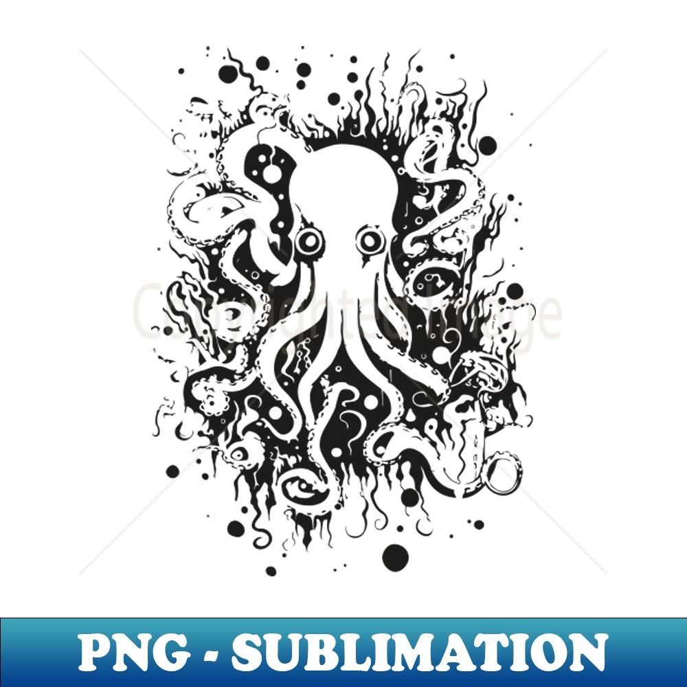 The flying octopus - Sublimation-Ready PNG File - Bring Your | Inspire ...