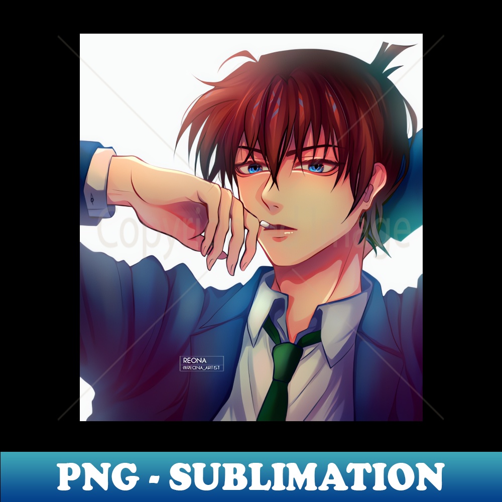 Kudo Shinichi - Signature Sublimation PNG File - Defying the | Inspire ...