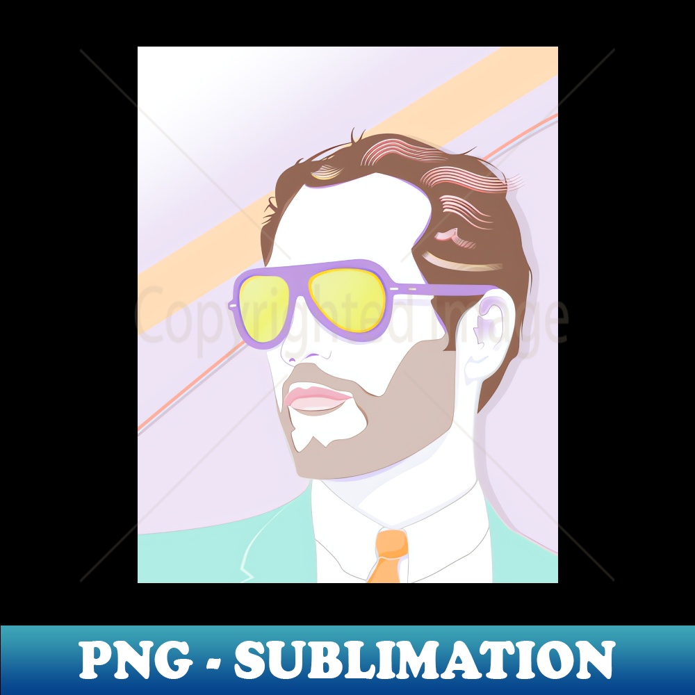 Pastel Paul Newman Sunglasses - PNG Transparent Sublimation | Inspire ...