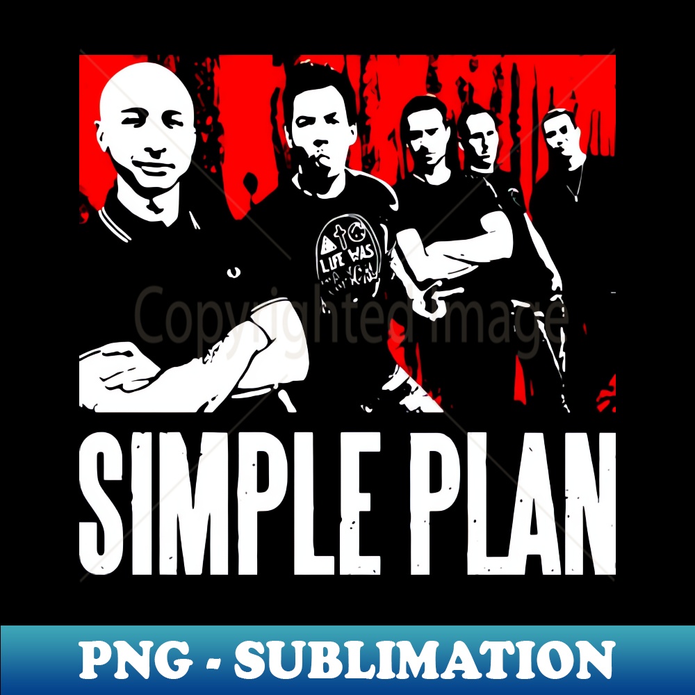 Simple Plan - Professional Sublimation Digital Download - Re | Inspire ...