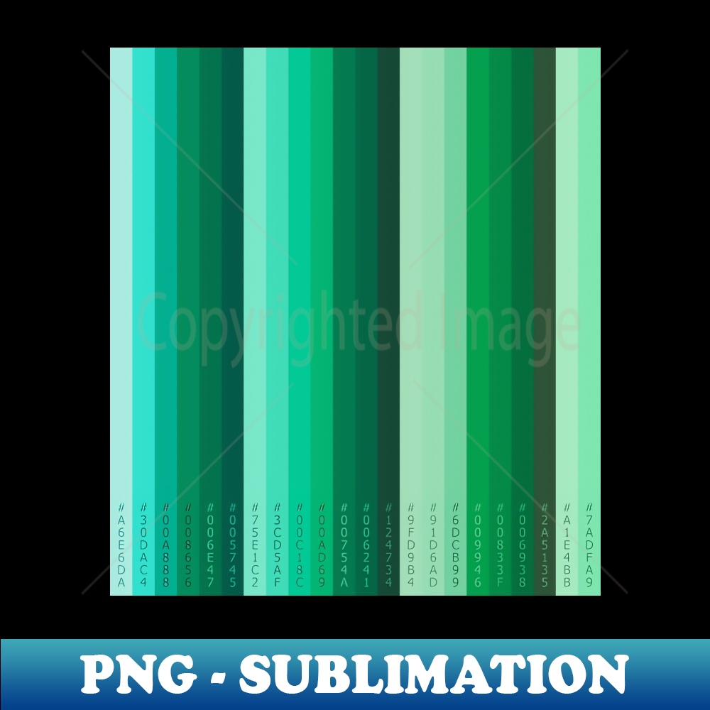 ColorCode Series Design 6 - Modern Sublimation PNG File - Fa - Inspire Uplift