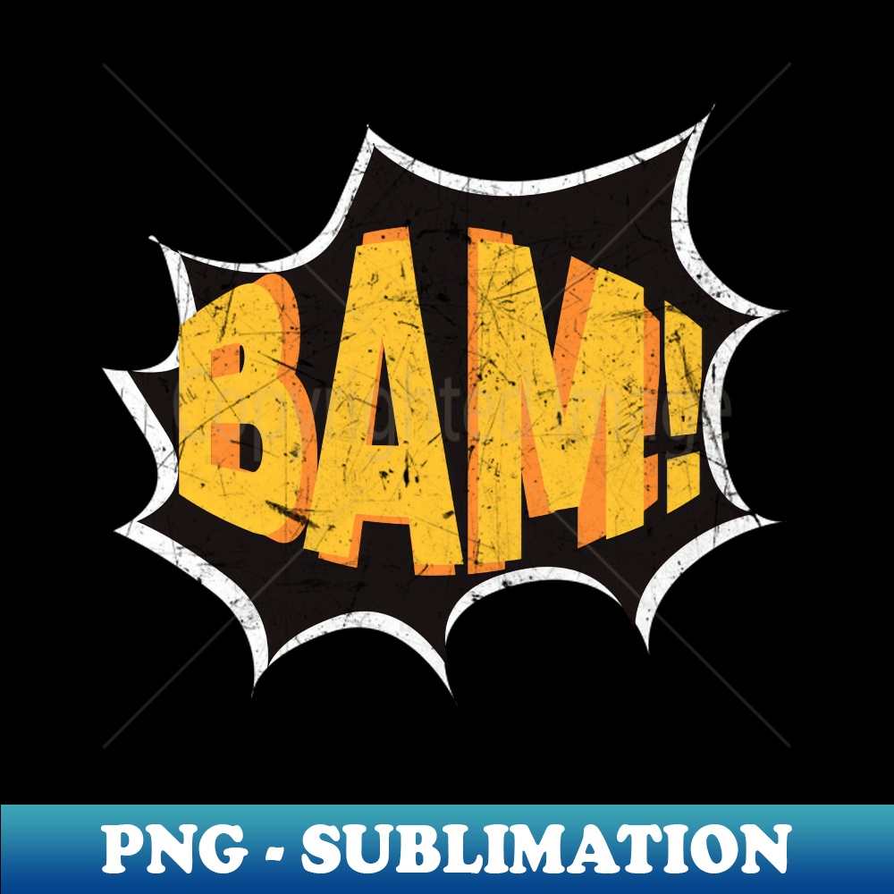 Super Hero Comic Book Onomatopoeia Bam - High-Quality PNG Su | Inspire ...