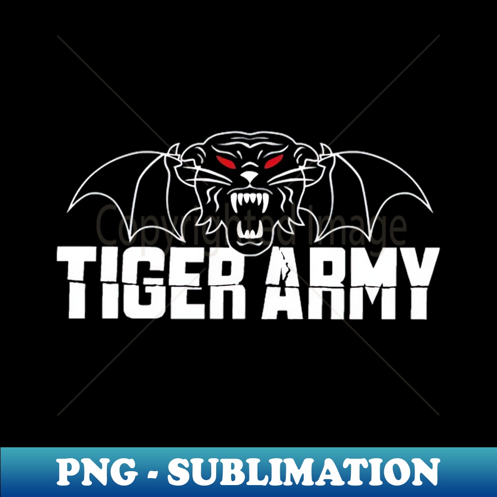 Tiger Army - PNG Transparent Digital Download File for Subli - Inspire ...