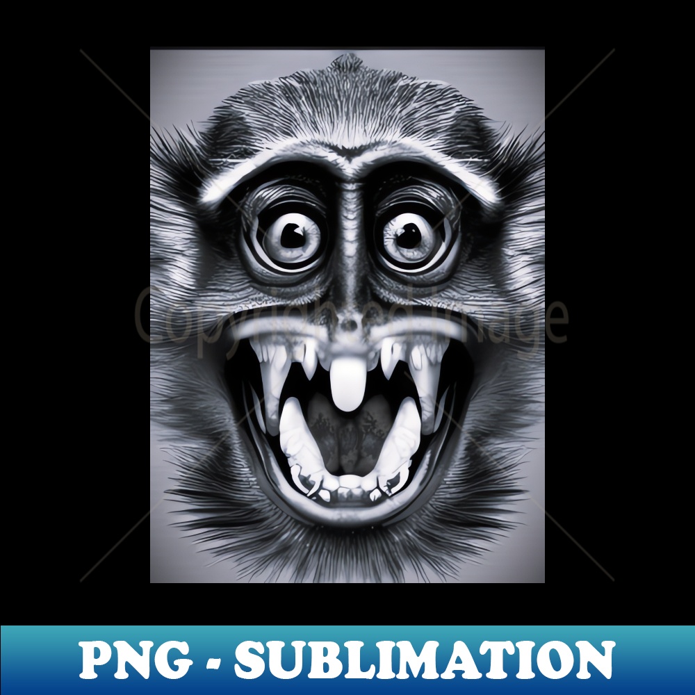 Monkey Shock 2 - PNG Transparent Digital Download File for S | Inspire ...