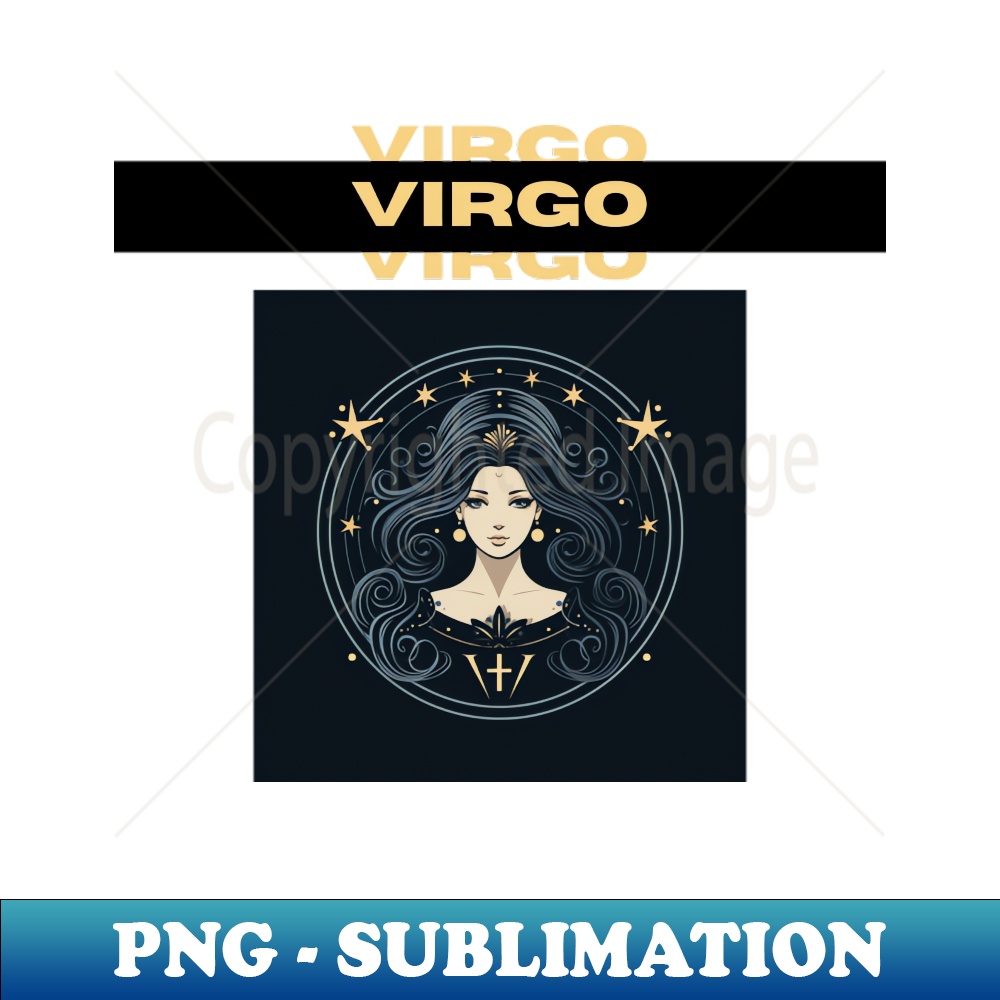Virgo Astrology Signs Symbol - Special Edition Sublimation | Inspire Uplift