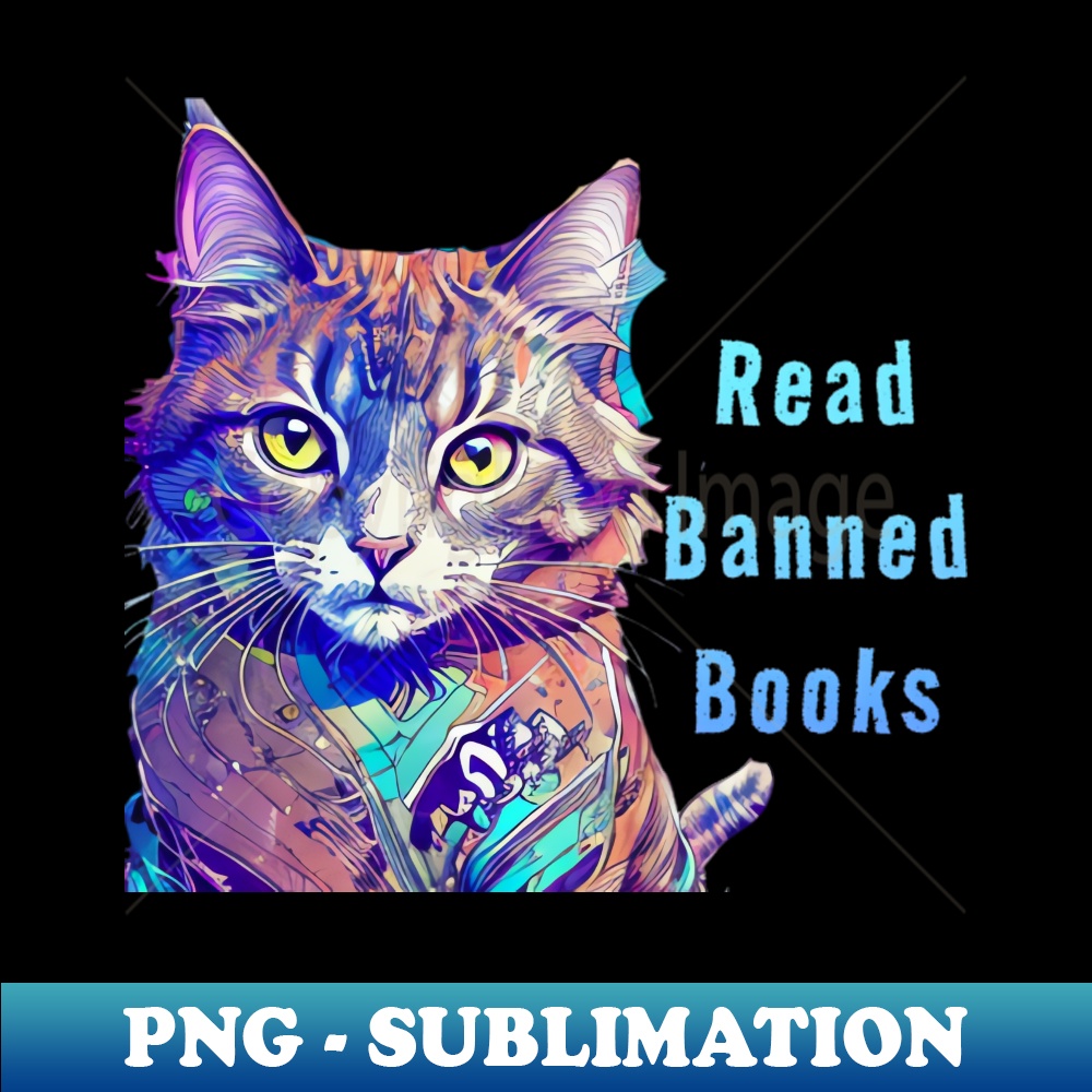 Gandalf SaysRead Banned Books Teal - PNG Transparent Digital | Inspire ...
