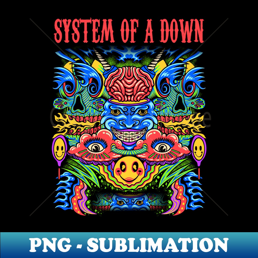 SYSTEM OF A DOWN BAND MERCHANDISE - Exclusive Sublimation Di | Inspire ...