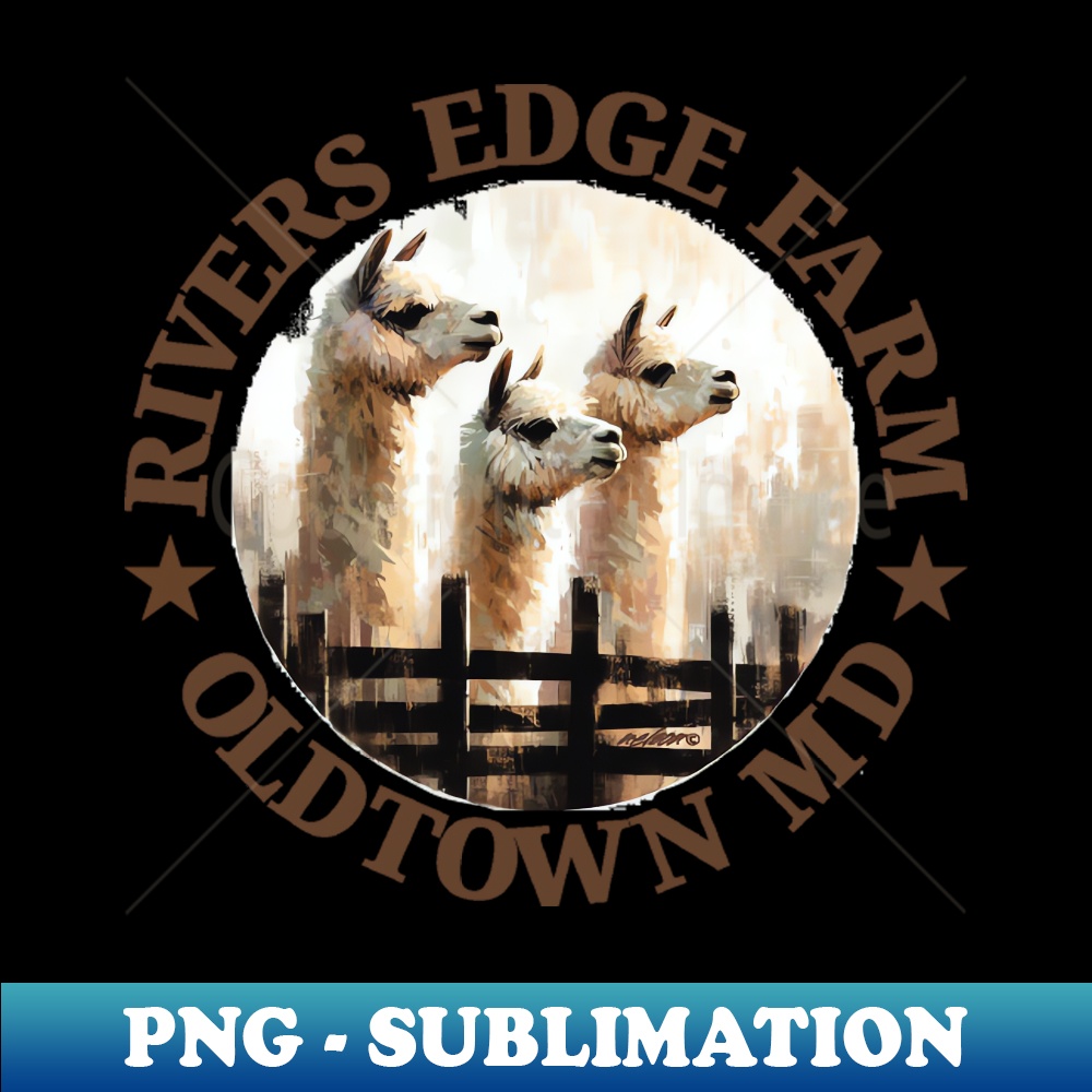 Rivers Edge Farm - Signature Sublimation PNG File - Add a Fe | Inspire Uplift
