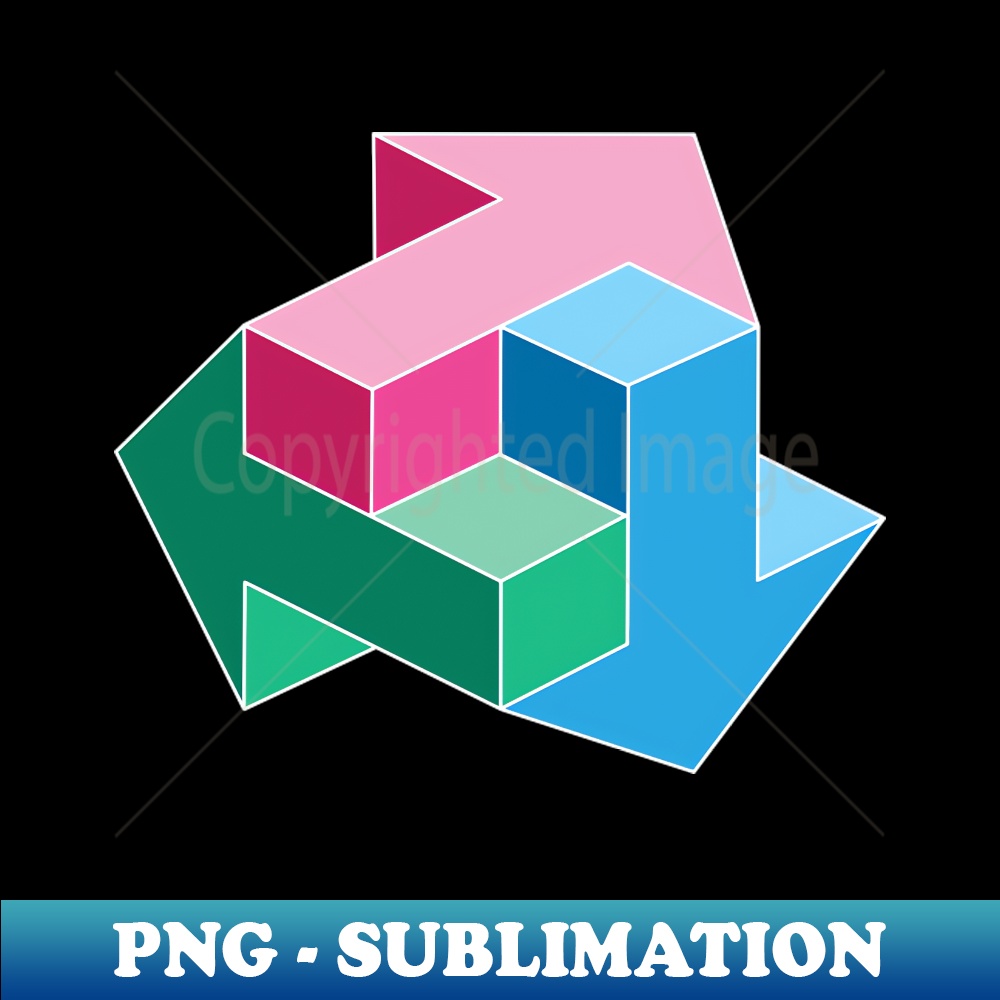 3D Arrows - Exclusive PNG Sublimation Download - Boost Your | Inspire ...