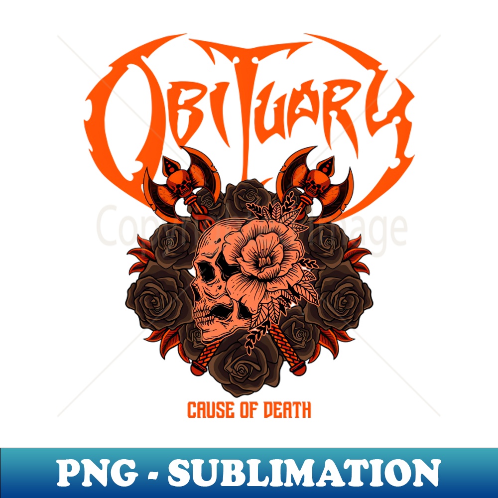 Obituary Cause Of Death - Creative Sublimation PNG Download | Inspire ...