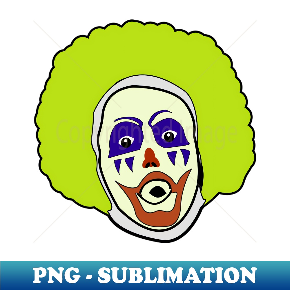Doink the Clown Drawing - PNG Transparent Sublimation File - | Inspire ...