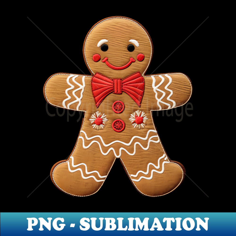 gingerbread man - Sublimation-Ready PNG File - Perfect for C | Inspire ...