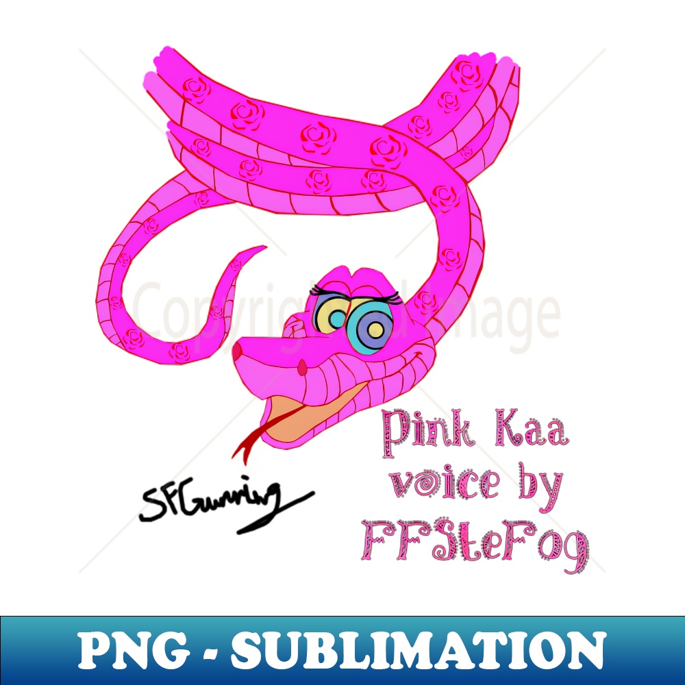Pink Kaa - Voice by FFSteF09 - Unique Sublimation PNG Downlo | Inspire ...