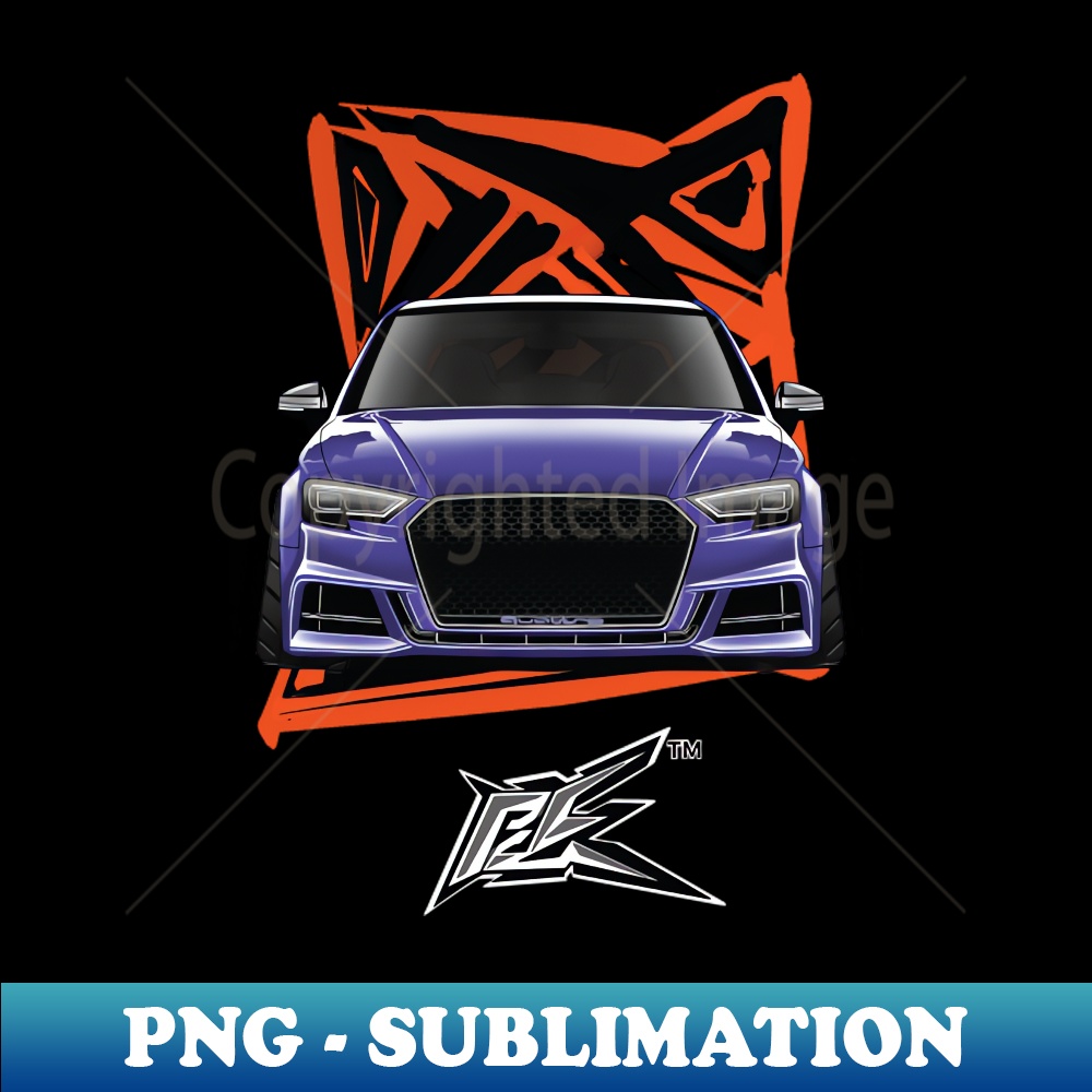 audi rs3 purple - High-Resolution PNG Sublimation File - Cre | Inspire ...
