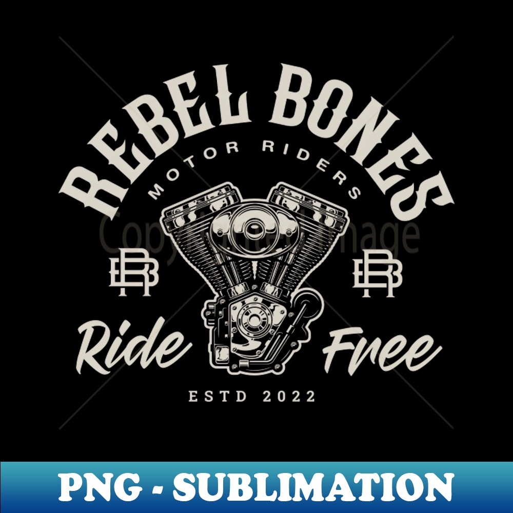 REBEL BONES - Only Front - Motorcycle Engine - Stylish Subli | Inspire ...