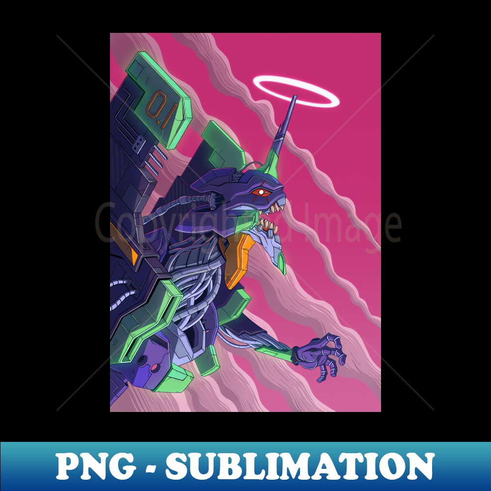 Eva - 01 - Special Edition Sublimation PNG File - Defying th | Inspire Uplift