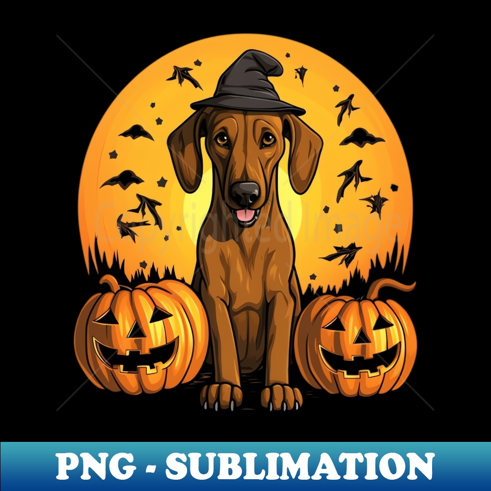 Rhodesian Ridgeback Halloween - Exclusive Sublimation Digita | Inspire ...