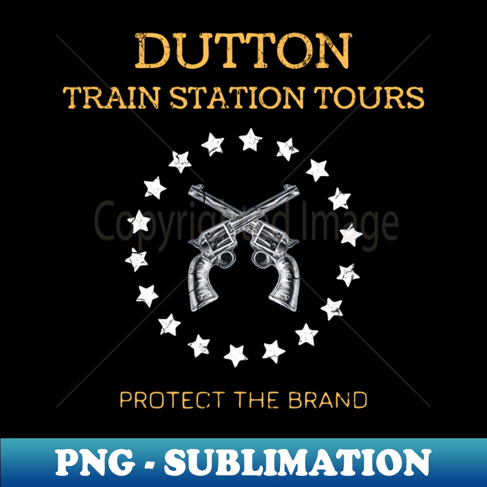 Dutton Train Station cowboy - Unique Sublimation PNG Downloa | Inspire ...